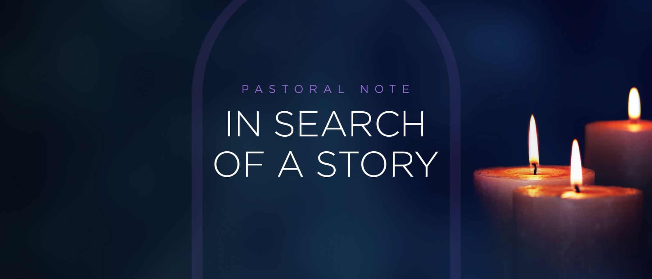In Search of a Story - Archdiocese of Denver